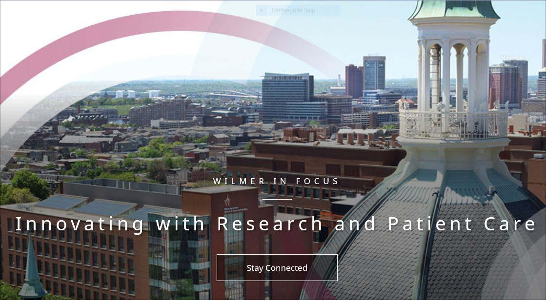 News from our full member Wilmer Eye Institute Johns Hopkins – The ...